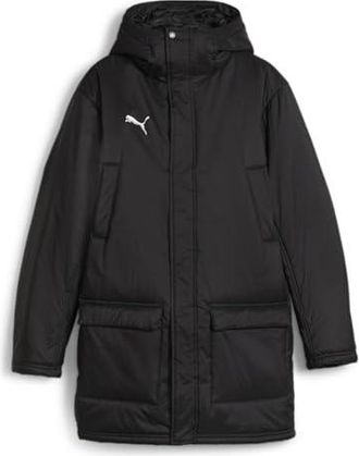 Puma Veste dhiver Teamfinal rembourrée, Noir Argent, 3XL Mixte