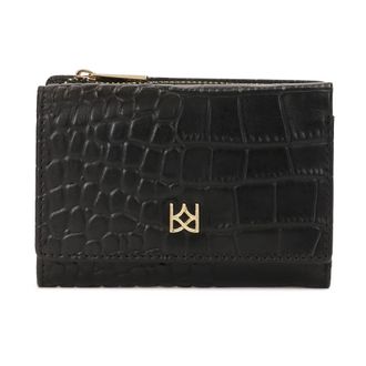Kazar Kleine gepr&auml;gte Brieftasche - - Accessories - Damen - Schwarzk - ONE SIZE