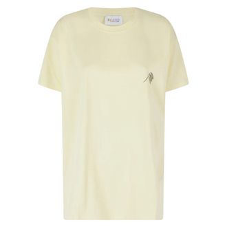The Attico Oversized T-Shirt - - Tops - Damen - Gelb - S