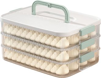 Generic Beh&auml;lter Zur Aufbewahrung Von Wurst Im K&uuml;hlschrank - Mehrstufiger Fleischbeh&auml;lter Mit Deckel, Lebensmittelbeh&auml;lter Mit Abnehmbarem K&auml;sebeh&auml;lter F&uuml;r Fr