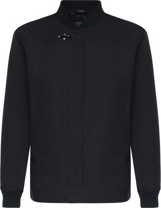 Fay Homme, Vestes, Bleu, Taille: XL Light Jacket