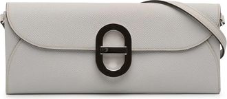 Herm&egrave;s Hobo Bags - Epsom Maillon To Go Wallet - Gr. unisize - in Grau - f&uuml;r Damen