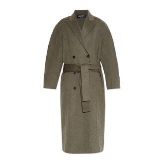 Jacquemus Le Manteau DHomme Curvio - - Coats - Damen - Gr&uuml;n - 2XS