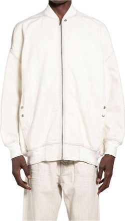 Rick Owens Herren, Sweatshirts & Hoodies, Wei&szlig;, LGr&ouml;&szlig;e