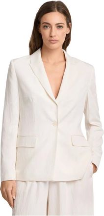 Kocca Femme, Vestes, Blanc, Taille: 44 FR Giacca monopetto tasche