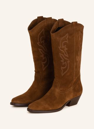 BA&SH Ba&Sh Cowboy Boots Claurys braun