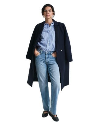 GANT REG Classic POPLIN Striped Shirt - 44