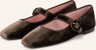 Pretty Ballerinas Mary-Jane-Ballerinas Afrodite braun