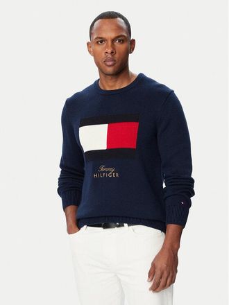 Tommy Hilfiger Pullover MW0MW44816 Dunkelblau Regular Fit