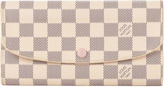 Louis Vuitton Portemonnaie - Emilie - Gr. unisize - in Beige - f&uuml;r Damen