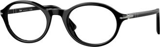 Persol unisex, Accessories, Schwarzk, 50 MMGr&ouml;&szlig;e