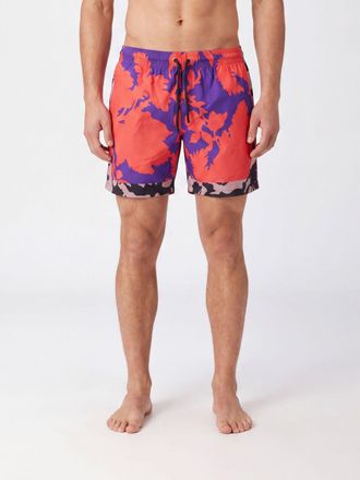 Dries Van Noten Badeshorts aus Polyamid mit abstraktem Print