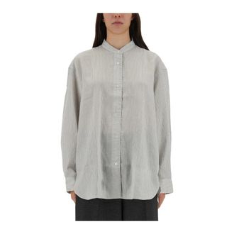 STUDIO NICHOLSON Dilys Shirt - - Blouses & Shirts - Damen - Wei&szlig; - S