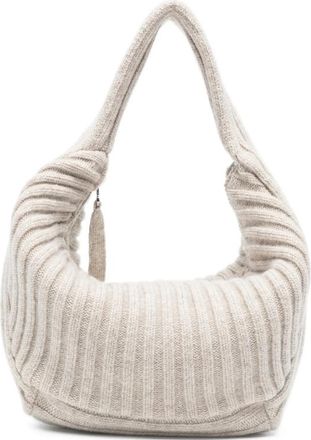 Aya Muse Ribbed Zip Tote Bag