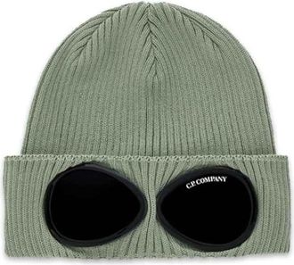 C.P. Company C.p. Company, Homme, Accessoires, Vert, Taille: ONE Size Knit Cap Cotton 648