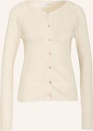 Rosemunde Strickjacke Laica Mit Cashmere weiss