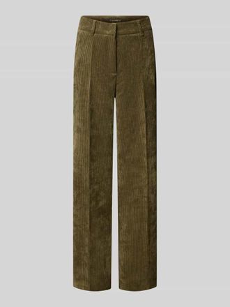 Cambio Regular Fit Cordhose mit angedeuteten Taschen Modell AMELIE