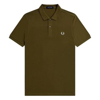 Fred Perry Klassisches Polo-Shirt - - Tops - Herren - Gr&uuml;n - S