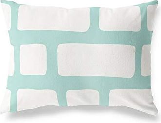 Bonamaison Le Jardin du Lin Kissen Zierkissenbezug Zufälliges Muster Kissenbezug, Weich Bequem, Für Zuhause Autos Büro Sofa Wohnzimmer Couch Schlafzimmer Dekor, 