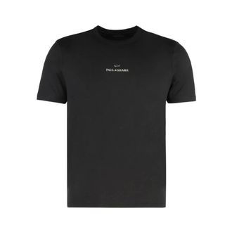 Paul & Shark Homme, Tops, Noir, Taille: 3XL T-shirt