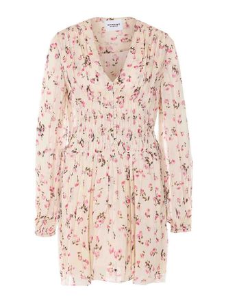 Isabel Marant Robe Au Genou - Beige