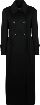 Max Mara Femme, Manteaux, Noir, Taille: 38 FR Gilet en peau de mouton