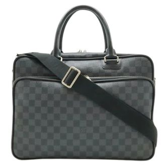 Louis Vuitton Sacoche Pre-owned Damier Graphite - Femme - Pre-owned - Noir - Taille: ONE Size