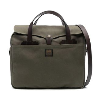 Filson Gr&uuml;ne Foldover Top Tasche - - Bags - Herren - Gr&uuml;n - ONE SIZE