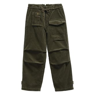 Barbour Cordhose im Oversized-Look - - Trousers - Herren - Gr&uuml;n - W30