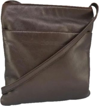 Loewe Pre-owned Cuir sacs-ports-paule - Femme - Pre-owned - Brun - Taille: ONE Size