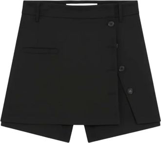 Iro Iro, Femme, Shorts, Noir, Taille: 40 FR Amira Skort