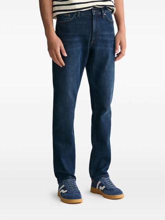 GANT jean &agrave; poches multiples - Bleu