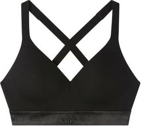 Calvin Klein Soutien-gorge en coton m&eacute;lang&eacute;