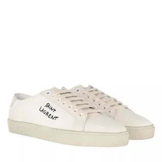 Saint Laurent Sneaker - Saint Laurent Signature Sneaker - Gr. 36 (EU) - in Wei&szlig; - f&uuml;r Damen