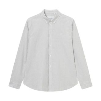 Les Deux Homme, Chemises, Multicolore, Taille: M Kristian Oxford Shirt