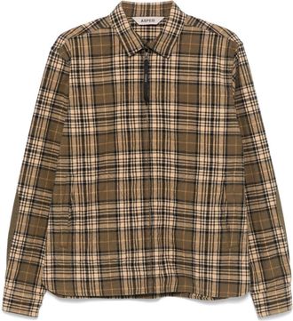 Aspesi Hemdjacke mit Rei&szlig;verschluss - Nude