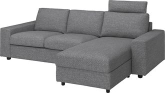 IKEA VIMLE 3er-Sofa mit Récamiere