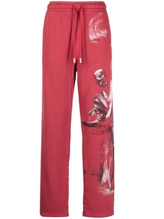 Off-white Jogginghose mit grafischem Print - Rot