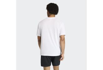 adidas Performance T-Shirt WORKOUT ESSENTIALS FEELREADY 3-STREIFEN mit Rundhalsausschnitt, sportlicher Stil, aus Single Jersey