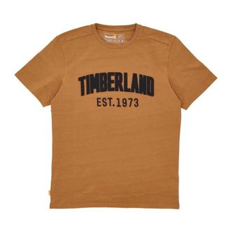 Timberland Modern Wash Tee Wheat Boot T-Shirt - - Tops - Herren - Braun - XL