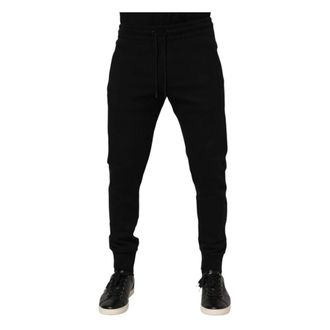 Dolce & Gabbana Homme, Pantalons, Noir, Taille: S Pantalon de jogging