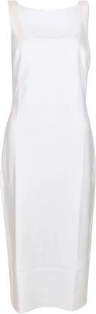 La Petite Robe Di Chiara Boni Femme, Robes, Blanc, Taille: 46 FR Midi Dress