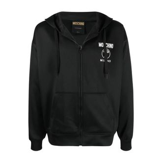 Moschino Herren, Sweatshirts & Hoodies, Schwarzk, MGr&ouml;&szlig;e