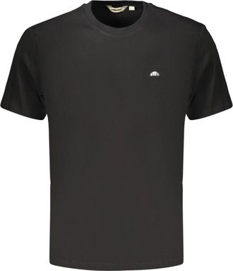 Ellesse Kurz&auml;rmeliges T-Shirt mit Rundhalsausschnitt - - Tops - Herren - Schwarzk - XL
