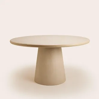 Madura Table À Manger Eliz Beige poudré - BEIGE