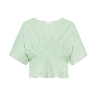 Alchemist Femme, Blouses et Chemises, Vert, Taille: 42 FR Pien Top