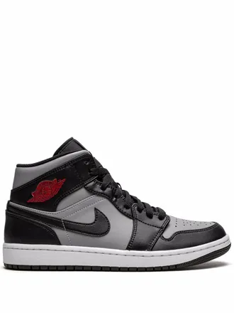 Nike Jordan baskets Air Jordan 1 Mid Shadow Red - Noir