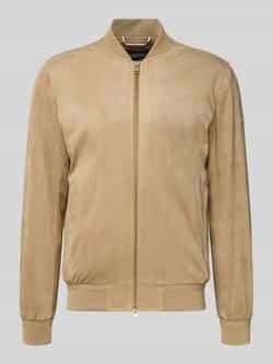 Cinque Regular Fit Jacke in Leder-Optik Modell Rapid