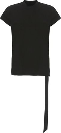 Rick Owens Femme, Tops, Noir, Taille: 38 FR Cropped Small Level T-Shirt