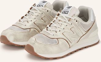 New Balance Sneaker 574 weiss